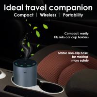 China Waterless Essential Oil Diffuser 2H Charge Portable Travel Office Aromatherapy for sale