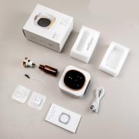China Wall Mounted Waterless Essential Oil Diffuser 2000mAh Battery Nano Mist Scent Machine with Night Light for sale