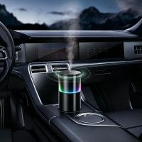 China Mini Waterless Essential Oil Diffuser 20ml USB Rechargeable Car Aromatherapy with Colorful Lights for sale