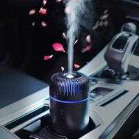 China 100ml USB Mini Car Aroma Diffuser 5V Essential Oil Humidifier with LED Light for sale