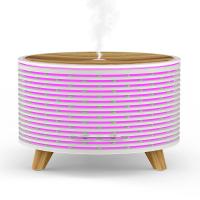 China 400ml Electric Aroma Diffuser with LED Night Light Tabletop Humidifier 24V for Hotel Spa Bedroom for sale