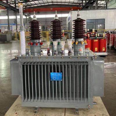 China Oil Immersed Distribution Transformer 30-2500KVA ONAN Cooling Mild Steel Tank Corrosion Resistant for sale
