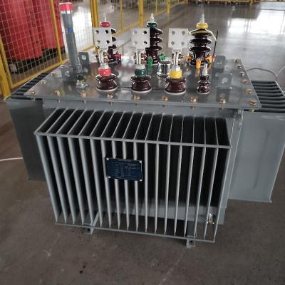 China Oil Immersed Distribution Transformer 10kW to 2000kW ONAN Cooling Copper Aluminum Windings for sale