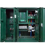 China Powder Coated Steel Enclosure 3000kVA Oil Filled Transformer for Commercial Power Systems for sale