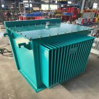 China Powder Coated Steel Enclosure 3000kVA Oil Filled Transformer for Commercial Power Systems for sale