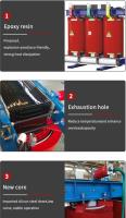China Dry Type Distribution Transformer 1000kva 11kv Silicon Steel Core IP20 to IP54 for sale