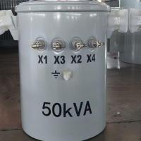 China Oil Immersed Pole Mounted Transformer 30-1600 KVA ANSI Mineral Oil or Synthetic Ester for sale