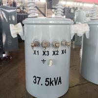 China Single Phase Oil Immersed Pole Transformer 30-1600 KVA IEEE Compliant 35 KV for sale