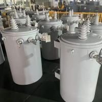 China Pole Mounted Oil Immersed Transformer 30-1600KVA 10-30kV IEEE Compliant Outdoor Use for sale