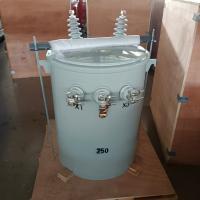 China Pole Mounted Transformer 25-333kVA Oil Immersed Distribution Transformer 13.2kV 34.5kV for sale
