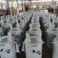 China Oil Immersed Pole Mounted Transformer 25kVA 100kVA Three Phase Outdoor Distribution for sale