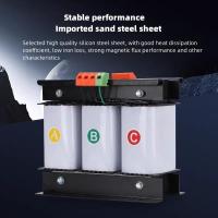 China Three Phase Dry Type Isolation Transformer 4-6 Percent Impedance Voltage 10kVA to 500kVA for sale
