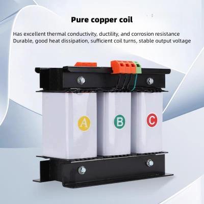 China Air Cooled Three Phase Dry Transformer 380V to 220V 50kVA Isolation Transformer for sale