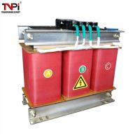 China Three Phase Dry Type Isolation Transformer 4-6 Percent Impedance Voltage 10kVA to 500kVA for sale
