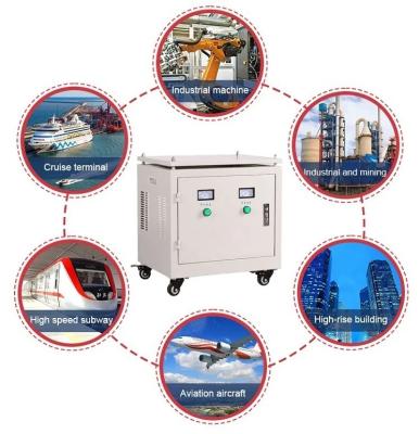 China TNNPI SG/SBK Dry Type Three Phase Transformer 690V Class F Insulation 115°C Rise for sale