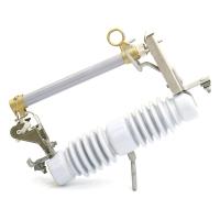 China UV Resistant Drop-out Fuse Cutout 12kV-38kV Porcelain Insulator 100A-400A for sale