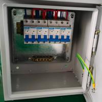 China 1000V DC Solar PV Combiner Switch Box with String Fuses, SPD and DC Circuit Breaker for Utility-Scale Photovoltaic Systems for sale