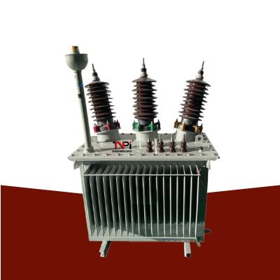 China Oil Immersed Transformer 400V 415V IEC60076 Dyn 11 Buchholz Relay for Power Grid for sale