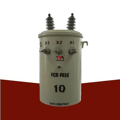 China Single Phase Oil Immersed Power Transformer 50kVA 10kV 50Hz Aluminum Winding for sale