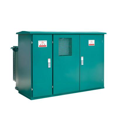China Customized Outdoor High-voltage Combination Transformer Room Pad-mounted Transformer for sale
