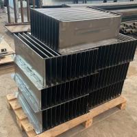 China Steel Transformer Radiator Up to 1.0 MPa Oil Cooled Flanged Connection for Industrial Electrical Equipment for sale