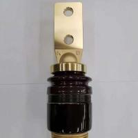 China Three Phase Transformer Bushing 66kV Voltage Rating IEC Standard Porcelain Insulator for sale