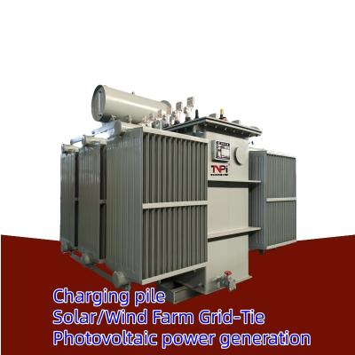 China Oil Immersed Transformer 400V 415V IEC60076 Dyn 11 Buchholz Relay for Power Grid for sale