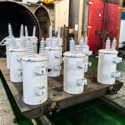 China Single Phase Oil Immersed Distribution Transformer 60Hz 10kVA to 200kVA for Rural Power for sale