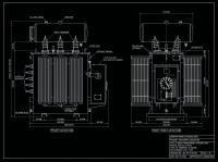 China 13.8kV 34.5kV Oil Immersed Distribution Transformer IEC Standard ONAN Cooling Corrosion Resistant for sale