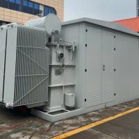China Power Frequency Box Type Substation Featuring Transformer Capacity 50kVA To 2500kVA Ideal for Electrical Network Management for sale