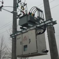 China 13.8kV 34.5kV Pole Mounted Oil Immersed Distribution Transformer IEC Standard ONAN Cooling Fully Sealed for sale