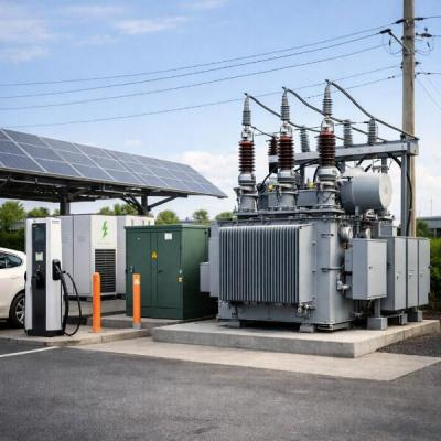China EV Charging Station Distribution Transformer for Fast Charging Infrastructure for sale