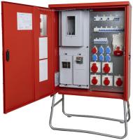 China 380V Low Voltage Power Distribution Control Cabinet with Multiple Industrial Socket Outlets for sale