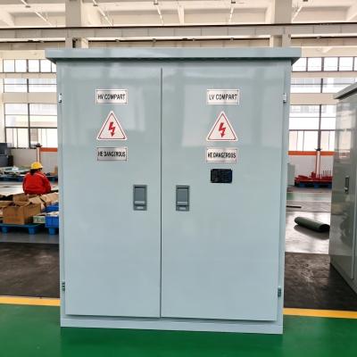 China Outdoor Mini Substation with MV Switchgear and Distribution Transformer for Compact MV/LV Power Distribution for sale