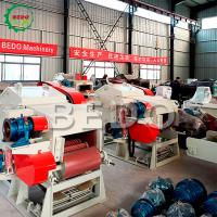 China 240×540mm Electric Industrial Drum Wood Chipper with 6-8 t/h Capacity and 55kW Motor for Paper Mills for sale