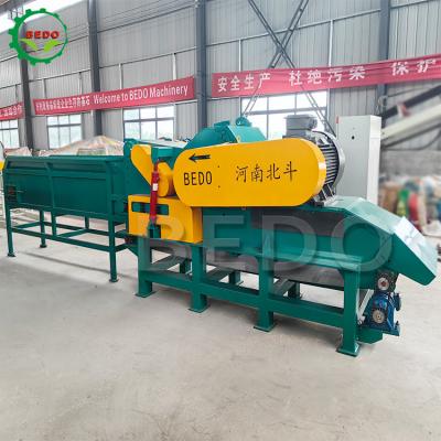 China BD-FS600 Electric Drum Wood Sawdust Machine 4-8T/H Capacity 300mm Max Feed with CE Certificate for sale