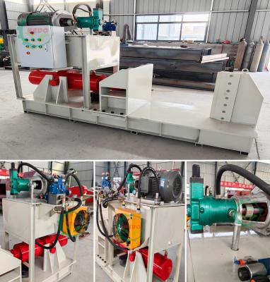 China 40-Ton Mechanical Log Splitter with 15KW Motor and 380V Power for Commercial Wood Processing for sale