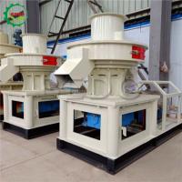 China 1-2T Ring Die Wood Sawdust Biomass Pellet Machine 450-650mm Die Diameter 55-132KW Power for sale