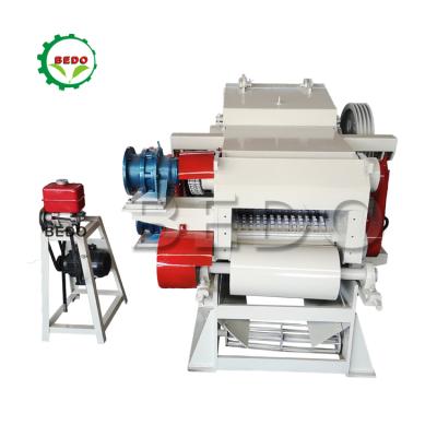 China Self Feeding Industrial Drum Wood Chipper Machine 37KW 380V with 170mm Feeding Diameter and 3-5t/h Capacity for sale