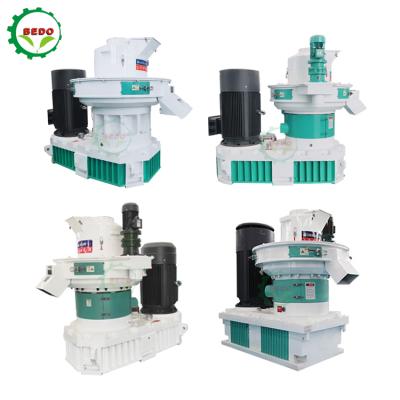China Carbon Steel Wood Pellet Machine 4800kg Capacity 55KW Power Industrial Pellet Press for sale