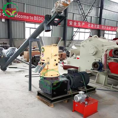China BD-KL250 Wood Pellet Making Machine 15KW 450kg/h Capacity with PLC Control System for sale