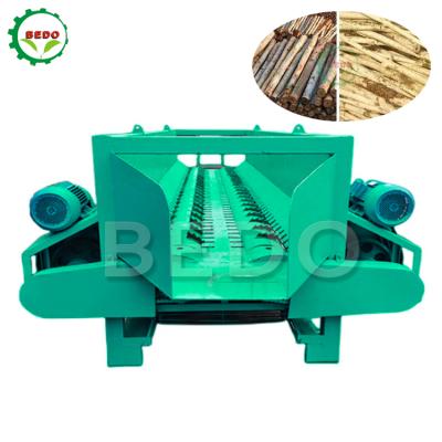 China 3000KG Carbon Steel Wood Peeling Machine with 95% Peeling Rate and 11KW Power for Industrial Processing for sale