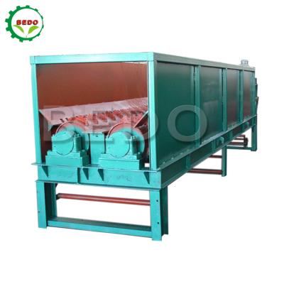 China Industrial Carbon Steel Wood Peeling Machine 11KW 380V with 6300×1310×1550mm Dimensions for sale