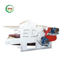 China Compact Electric Self Feeding Wood Chipping Machine Drum Type Chipper Shredder for sale
