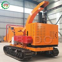 China Continuous Working Garden Orchard Wood Chipper Machine Tree Brush Branch Shredder Equipment for sale