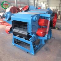 China 75KW Electric Bamboo Chipper Shredder Machine 8-10t/h Capacity 380V Industrial Wood Processing Equipment for sale