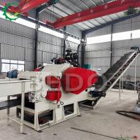 China 8500kg Diesel Wood Chipper Machine 280mm Feeding Diameter 12-15t/h Capacity for Industrial Processing for sale