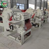China 590rpm 3-5t/h Drum Wood Chipping Machine with 37KW Power and 1 Year Warranty for sale