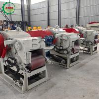 China 590rpm 3-5t/h Drum Wood Chipping Machine with 37KW Power and 1 Year Warranty for sale