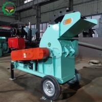 China Mobile Diesel Wood Hammer Mill 55HP with 800-1500kg/h Capacity and 10mm Screen Size for Industrial Wood Processing for sale
